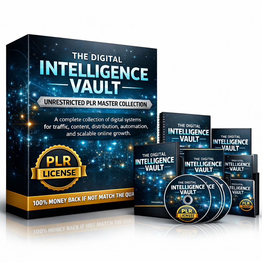The Digital Intelligence Vault – Unrestricted PLR Master Collection
