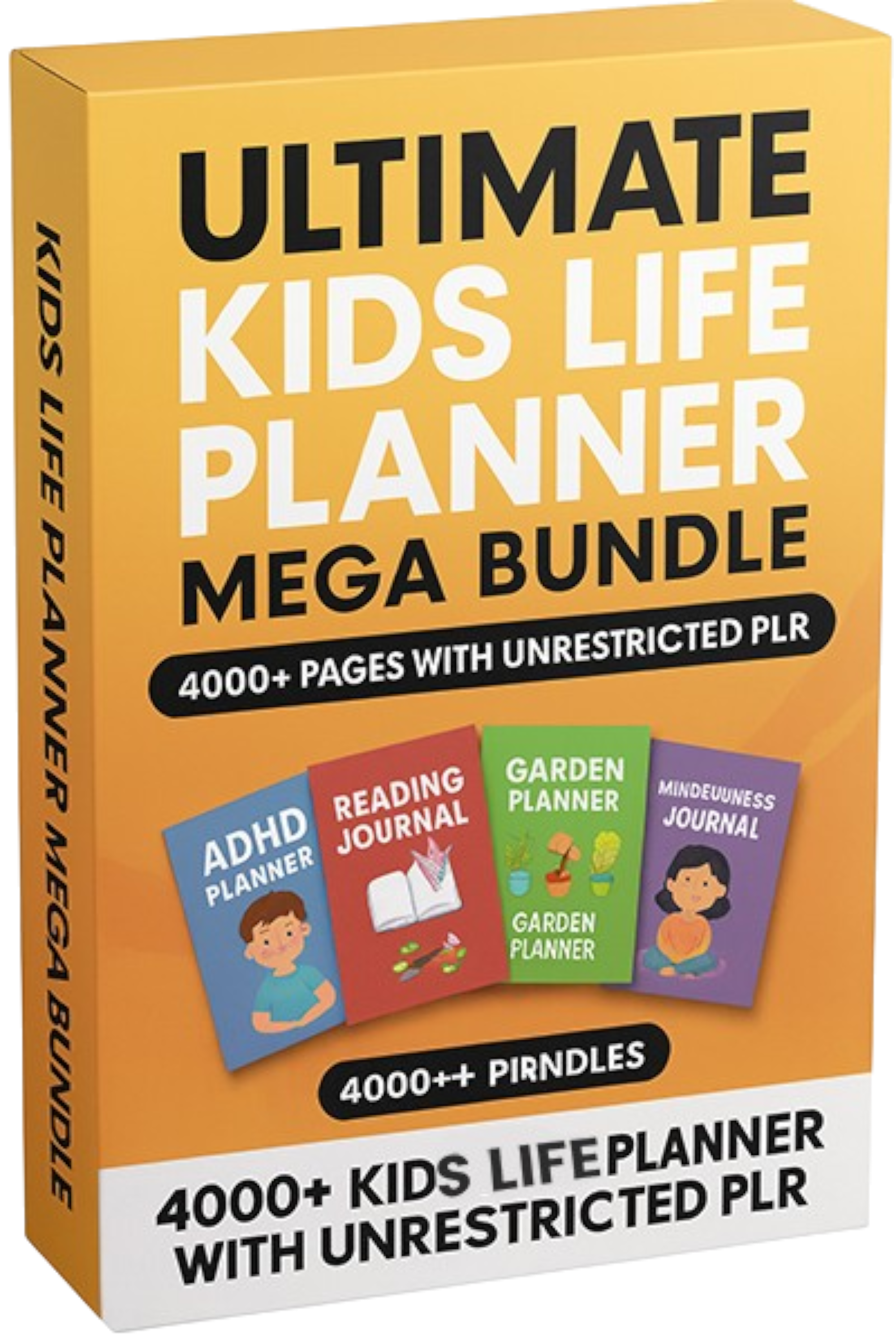Ultimate Kids Life Planner Mega Bundle: 4000+ Pages | Unrestricted PLR